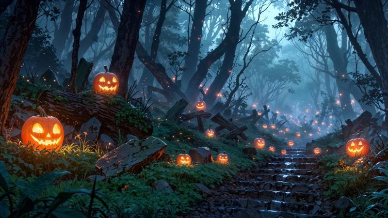 Vintage Halloween Desktop Wallpapers - Free download in 4K