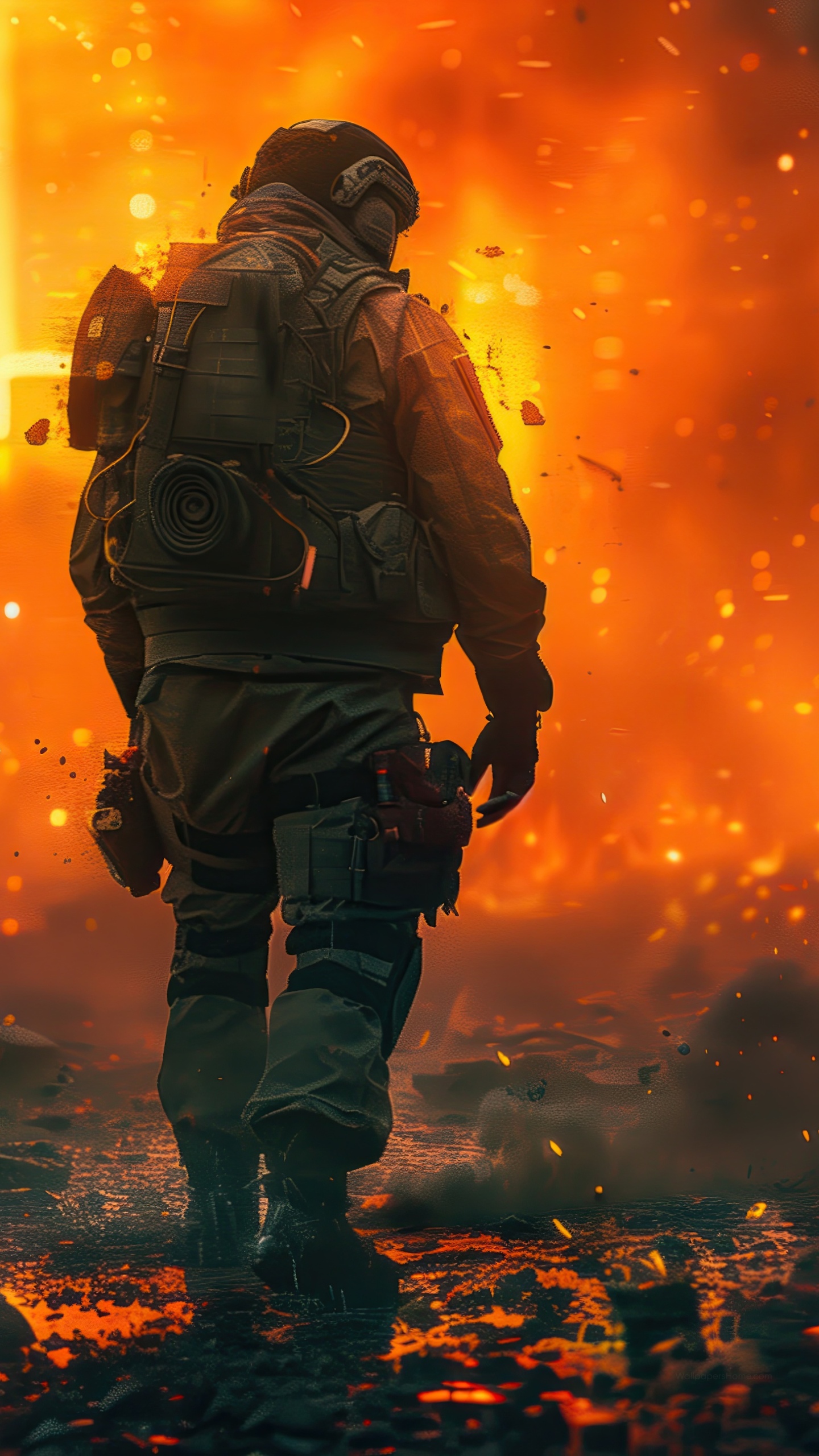 Wallpaper battlefield 4, fire, Games #25896