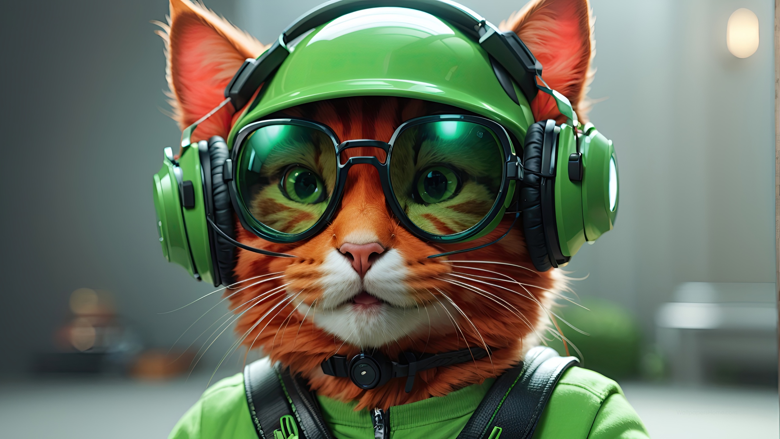 Cat Wallpaper 4K - Amusing feline, Funny animal pictures