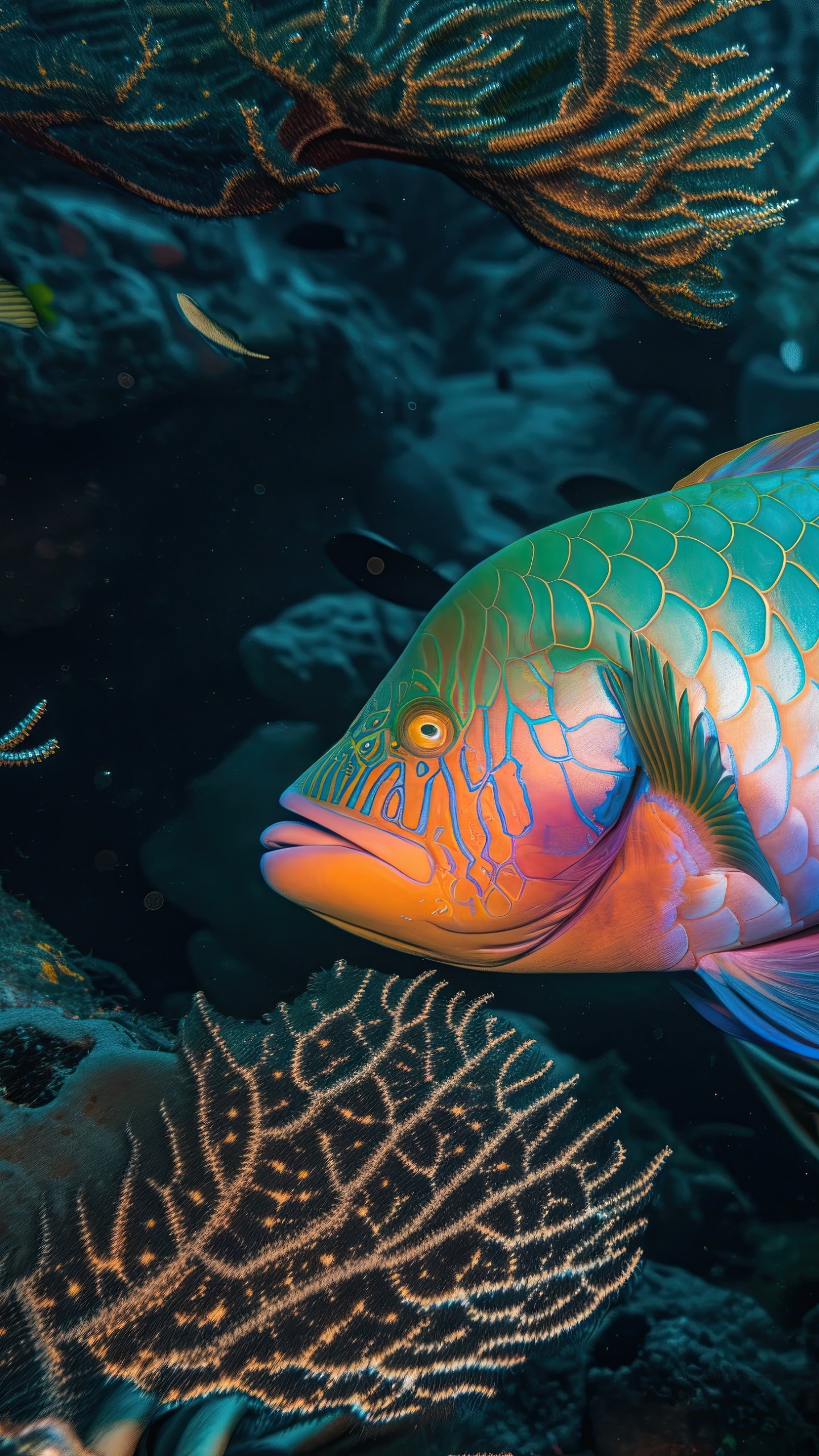 Wallpaper Desk Aquarium Hd Wallpaper Aquarium