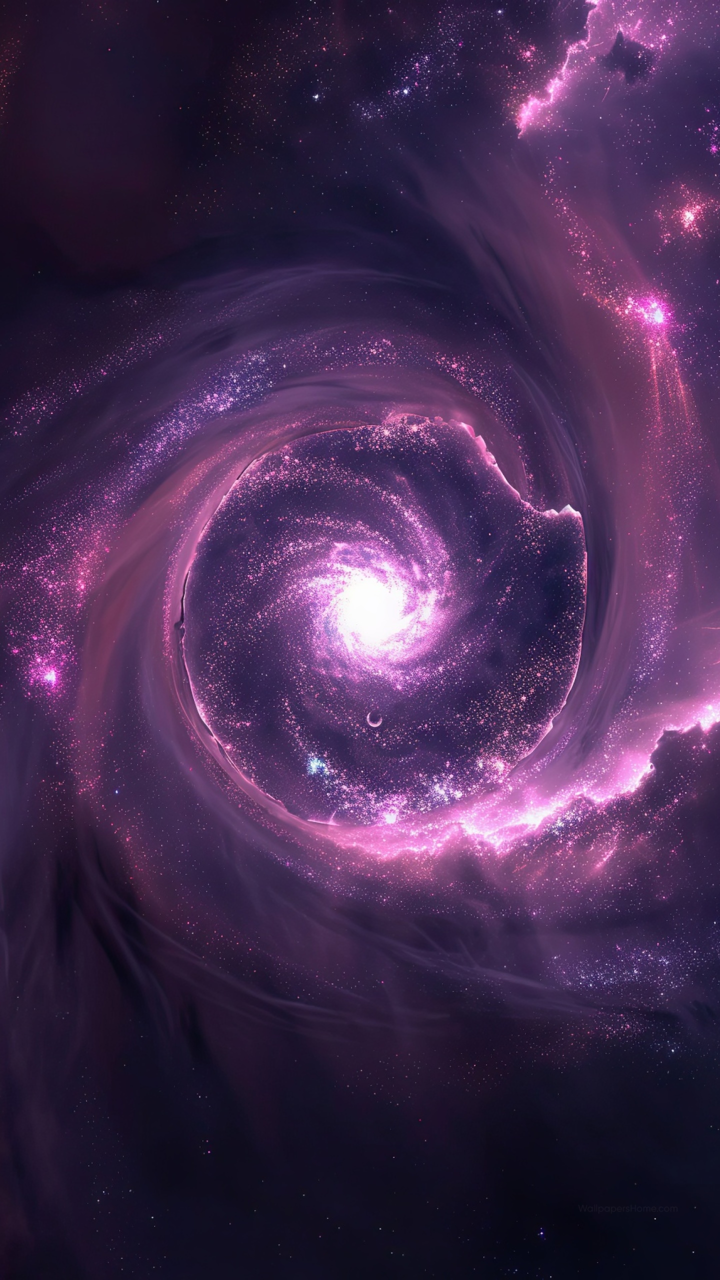 Simple space Wallpaper 4K - Nebula, Universe