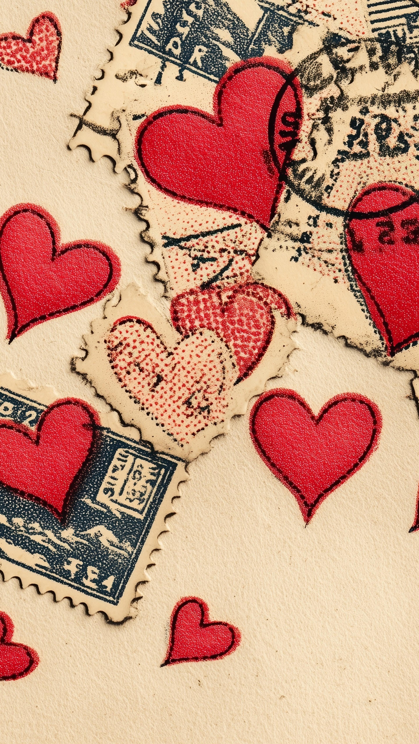 Whimsical design Wallpaper 4K - Valentine, Heart graphics